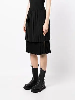 MAISON MARGIELA Knee-length Pleated Skirt