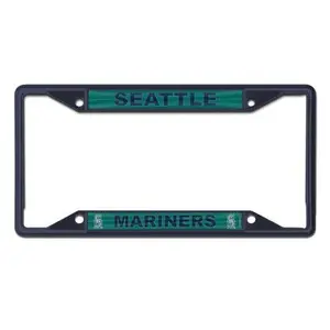 WINCRAFT Seattle Mariners Chrome Color License Plate Frame