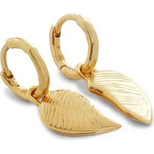 Monica Vinader Wing Charm Earrings