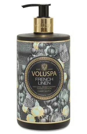 Voluspa Moisturizing Hand Lotion French Linen