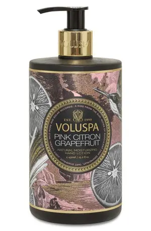 Voluspa Moisturizing Hand Lotion Pink Citron Grapefruit