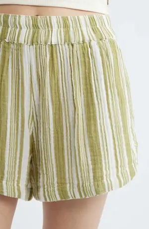 Rip Curl Premium Surf Stripe Cotton Shorts