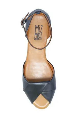 Miz Mooz Kendria Ankle Strap Sandal - Black