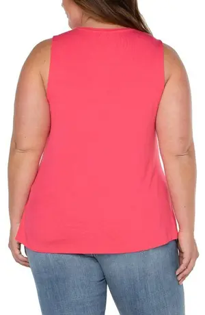 LIVERPOOL Scoop Neck Jersey Tank - Watermelon