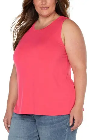 LIVERPOOL Scoop Neck Jersey Tank - Watermelon