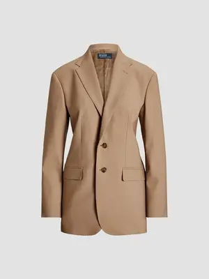 Polo Ralph Lauren Wool Blend Blazer Camel
