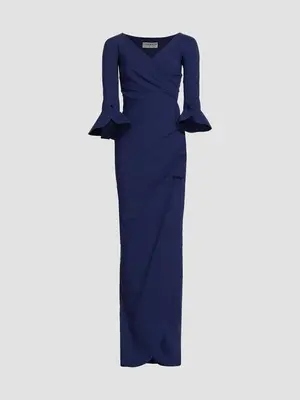 Chiara Boni La Petite Robe Zalfa Ruched Gown - Iris