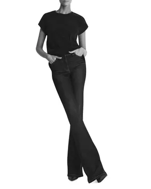 REISS Tereza Crewneck Tee