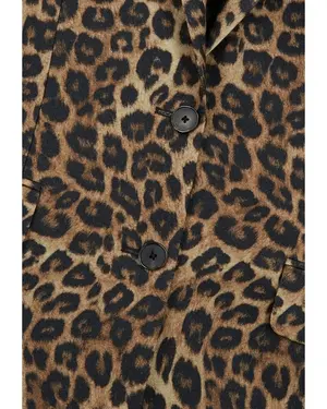 The Kooples Twill Print Blazer