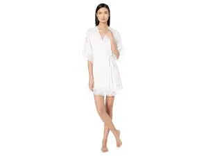 Eberjey Beatrix The Full Lace Robe Robe - White