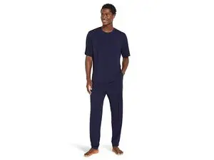 Eberjey Eberjey Henry Modal Short Sleeve Pant PJ Set Navy