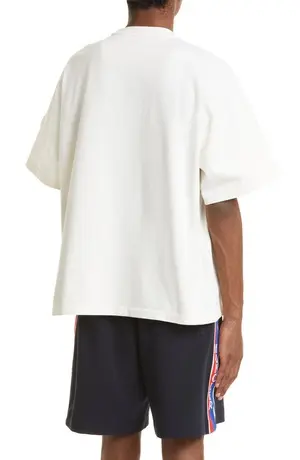 Moncler Running Logo Graphic Tee
