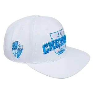 PRO STANDARD Cheyney Wolves Evergreen Wool Snapback Hat - White