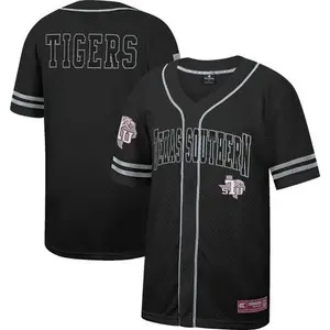 COLOSSEUM Texas Southern Tigers Mesh Baseball Jersey