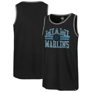 '47 Miami Marlins Winger Franklin Tank Top - Black