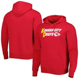 '47 Kansas City Chiefs Regional Headline Pullover Hoodie - Red