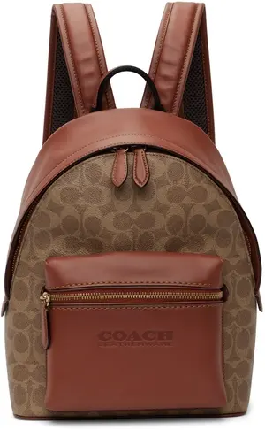 COACH® Coach 1941 Tan Charter 24 Backpack - Tan/rust