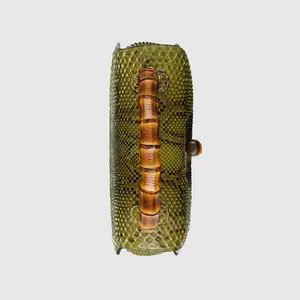 Gucci Bamboo 1947 Medium Python Bag
