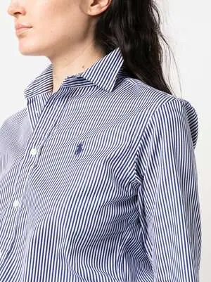 Polo Ralph Lauren Striped Cotton Shirt - Blue