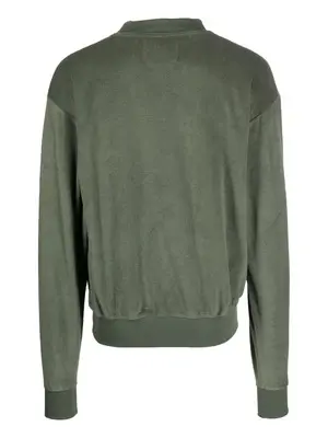 YOUTHS IN BALACLAVA Logo-embroidered Long-sleeve Sweatshirt