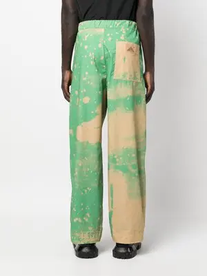 OAMC Spray-paint Effect Cotton Track Pants