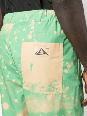 OAMC Spray-paint Effect Cotton Track Pants