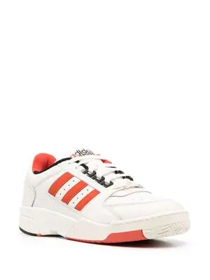 Adidas Stripe-detail Leather Sneakers
