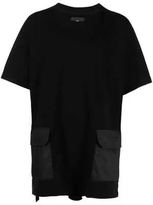 Y3 Logo-patch Short-sleeve T-shirt - Black