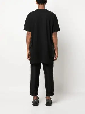 Y3 Logo-patch Short-sleeve T-shirt - Black