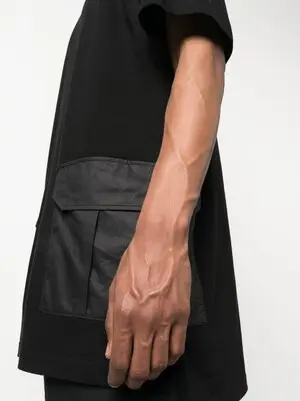 Y3 Logo-patch Short-sleeve T-shirt - Black