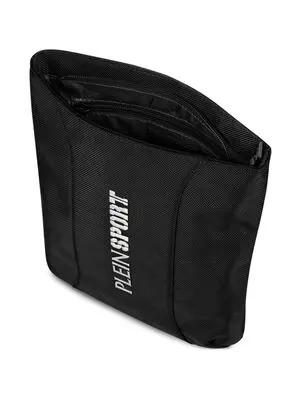 PLEIN SPORT Embossed Logo Shoulder Bag