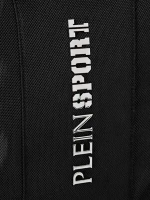 PLEIN SPORT Embossed Logo Shoulder Bag