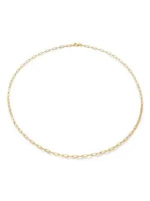 Monica Vinader Mini Paperclip Choker - Gold