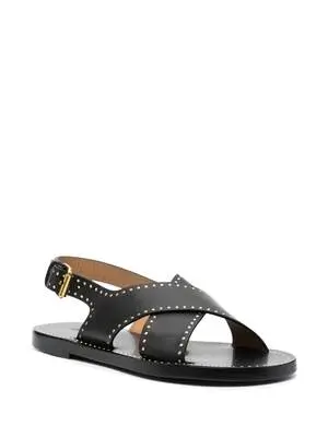 Isabel Marant Étoile Jane Studded Leather Sandals