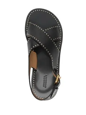 Isabel Marant Étoile Jane Studded Leather Sandals
