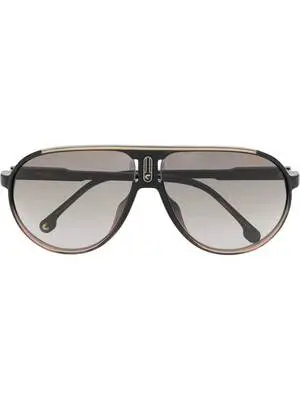 Carrera Eyewear Champion 65 Pilot-frame Sunglasses - Black