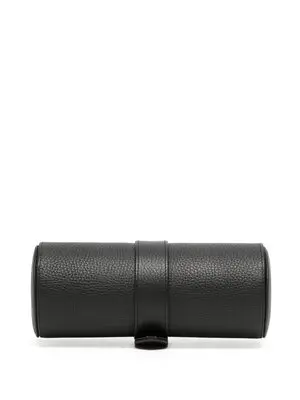 RAPPORT LONDON Berkely Leather 3-watch Roll - Black