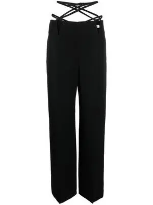 DION LEE V-wire Straight-leg Trousers