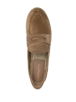 GIANVITO ROSSI Round-toe Espadrilles - Brown