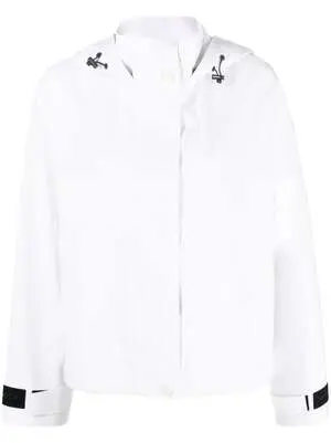 Woolrich Logo-patch Hooded Jacket - White