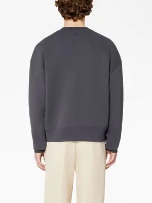 AMI Paris Embroidered Logo Sweatshirt