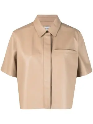 Yves Salomon Patched Shirts For Women