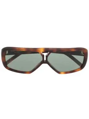 Saint Laurent Tortoiseshell Sunglasses - Brown