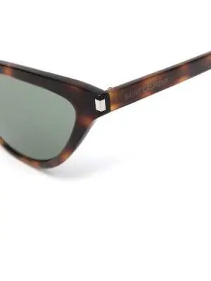 Saint Laurent Tortoiseshell-effect Sunglasses