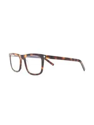 Saint Laurent Tortoiseshell Glasses - Brown