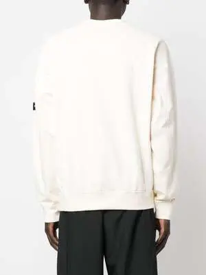 Y3 Logo-patch Crew-neck Sweatshirt