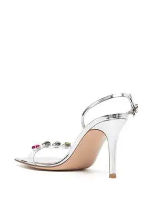 GIANVITO ROSSI Ribbon Stiletto Sandals