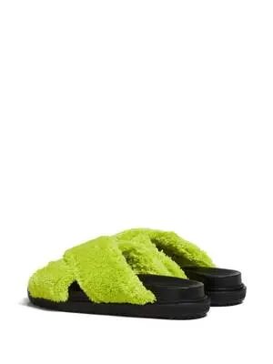 Marni Embroidered Logo Sandals