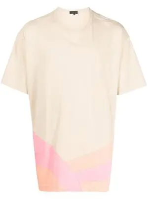 Comme Des Garçons Graphic-print Short Sleeved T-shirt - Brown