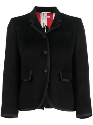 Thom Browne Single-breasted Blazer - Black